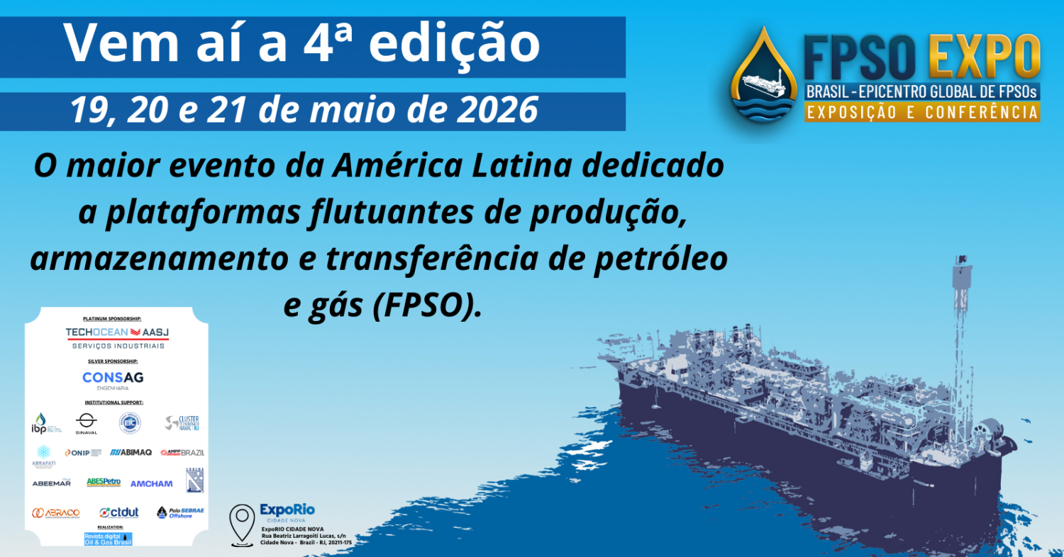 FPSO EXPO BRASIL 2026 - 19 a 21 de maio de 2026 - ABRACO